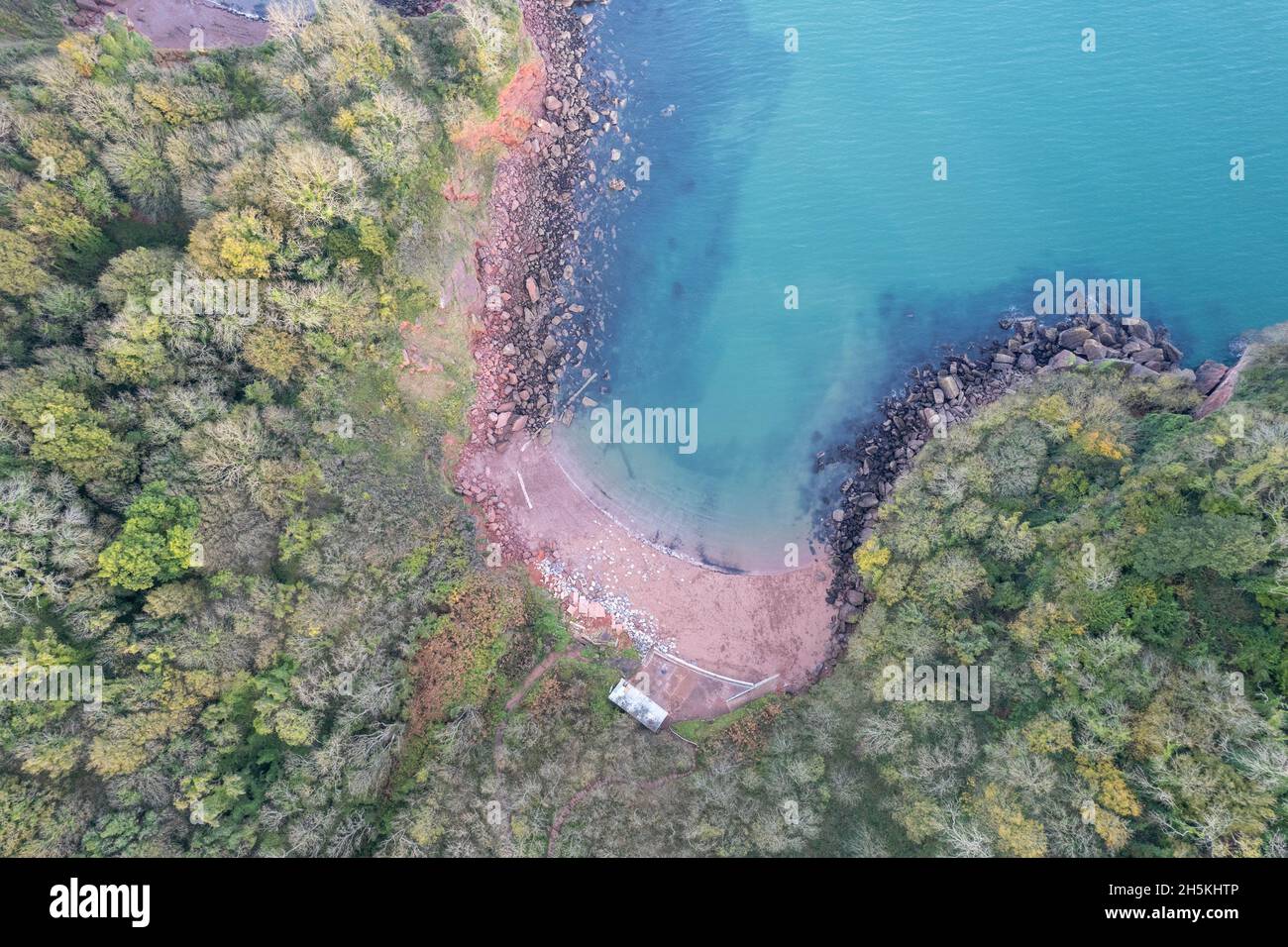 Watcombe beach torquay hi-res stock photography and images - Alamy