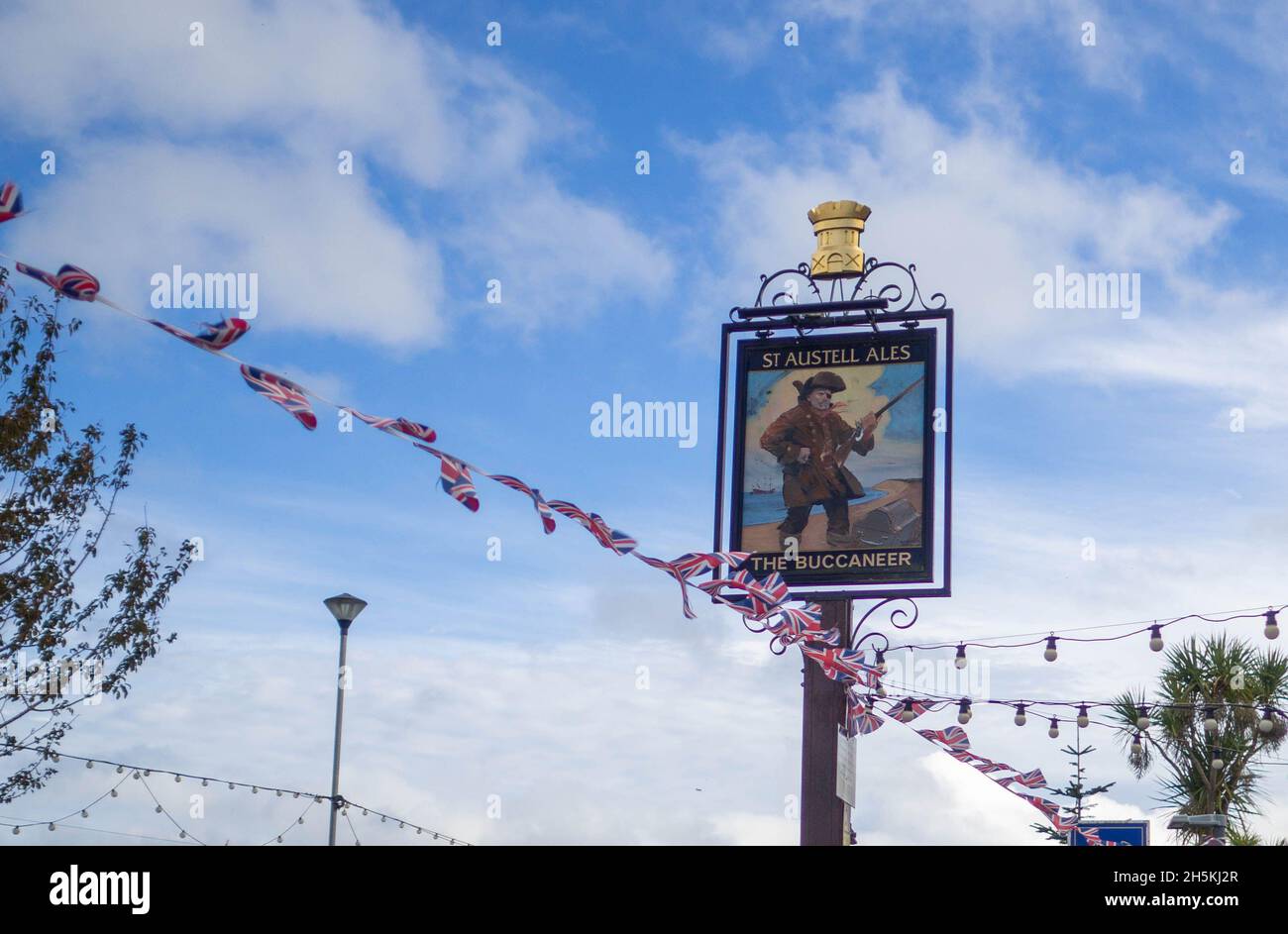 The Buccaneer Pub Babbacome Torquay Babbacombe Downs Stock Photo - Alamy