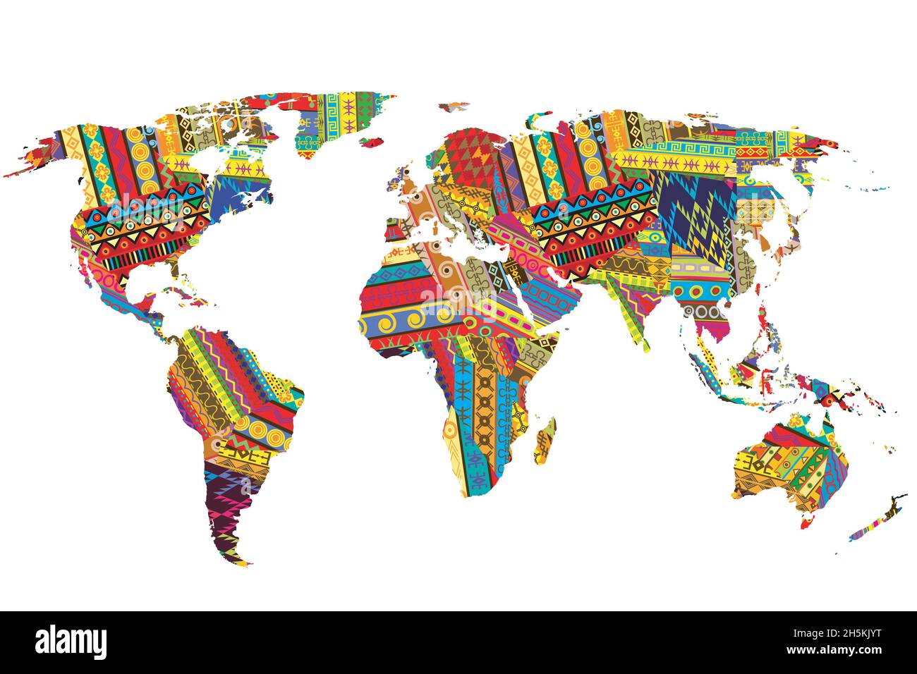 Color ethnic Cut Out Stock Images & Pictures - Alamy