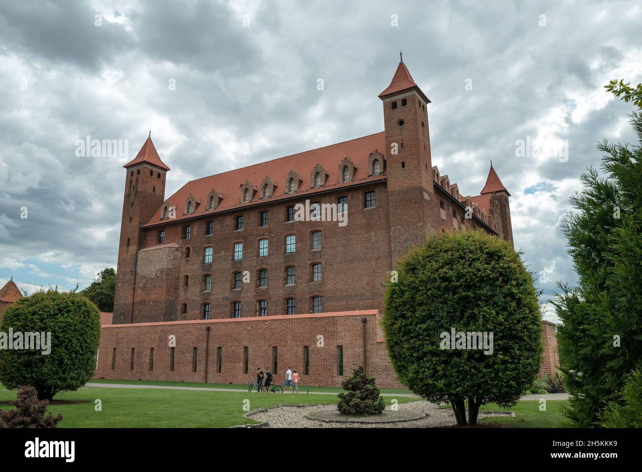 Teutonic castle (14th century) in Gniew, Poland Stock Photo - Alamy