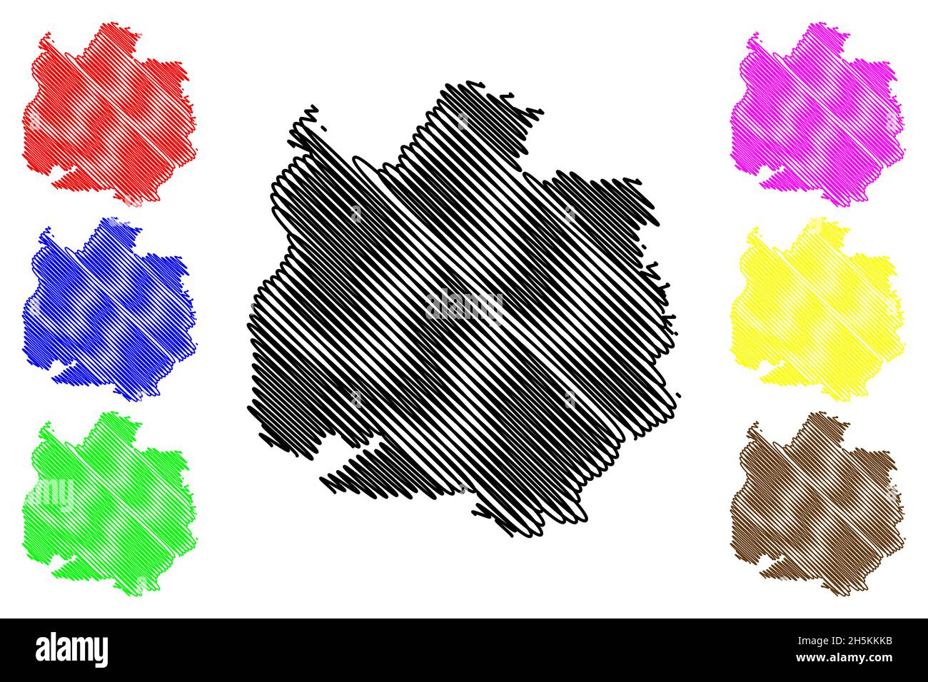 Ashoknagar district (Madhya Pradesh State, Gwalior division, Republic ...