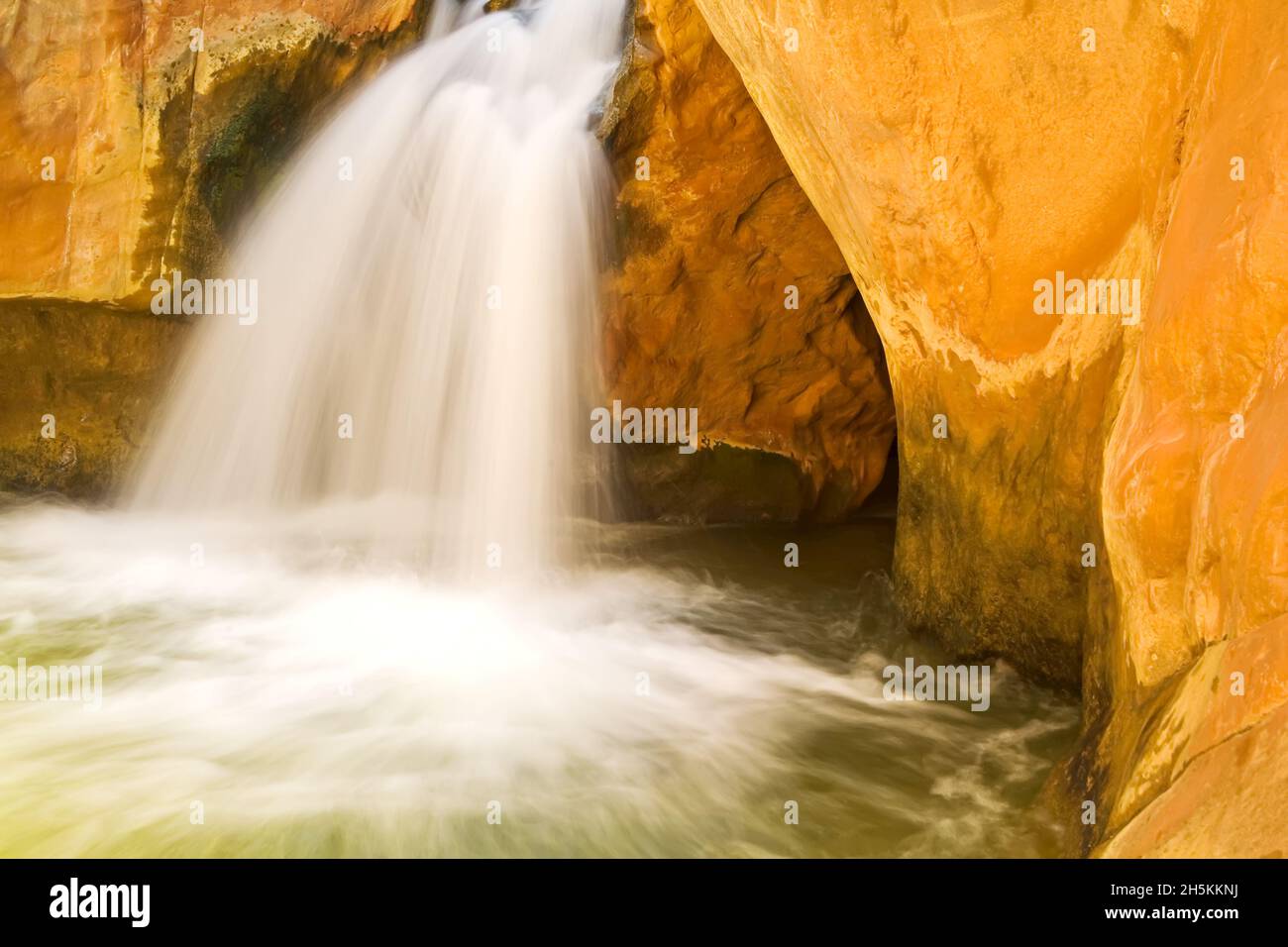 Shinumo Falls, Middle Granite Gorge Grand Canyon, Arizona Stock Photo ...