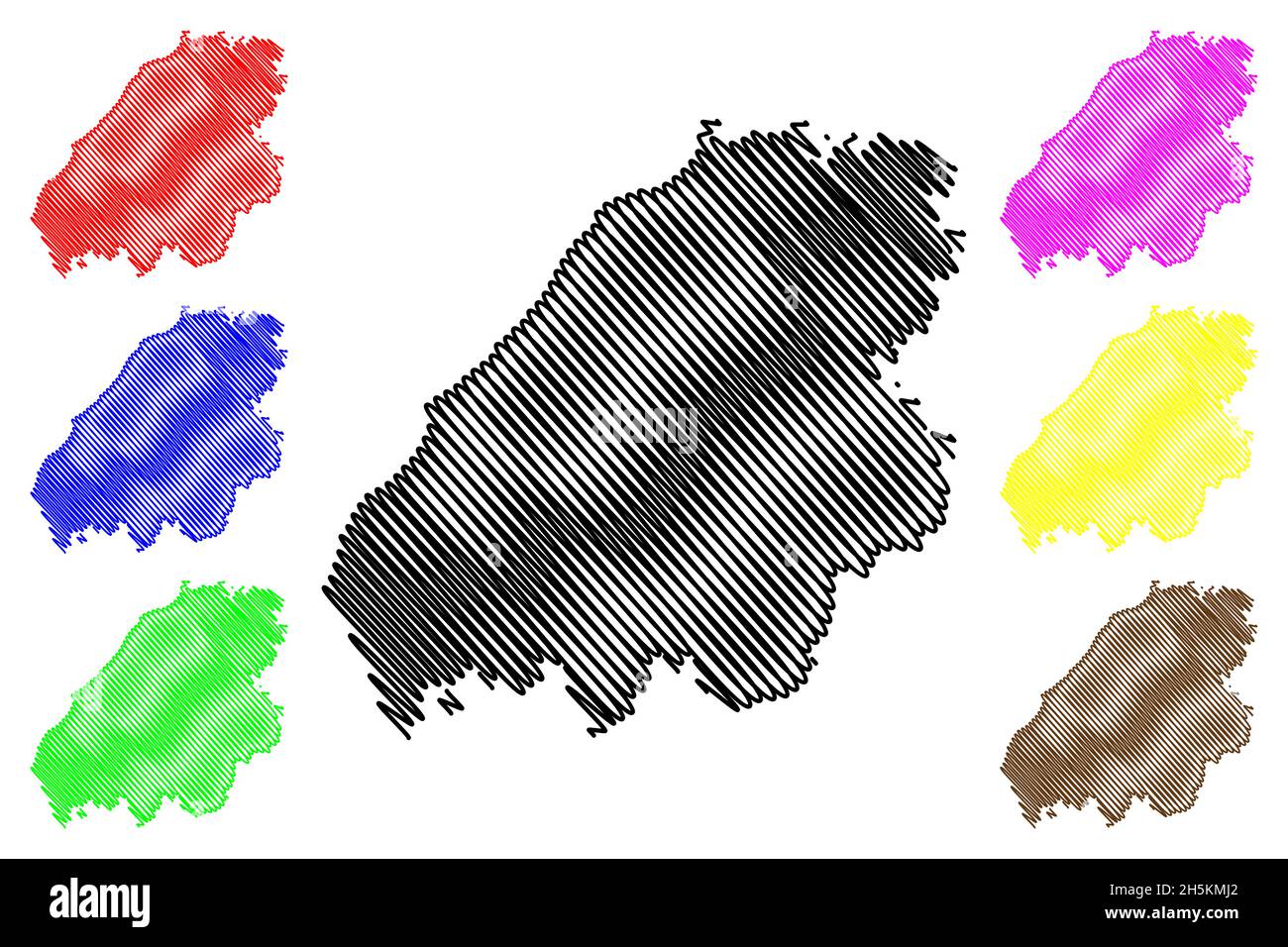 Aurangabad district (Bihar State, Magadh division, Republic of India ...