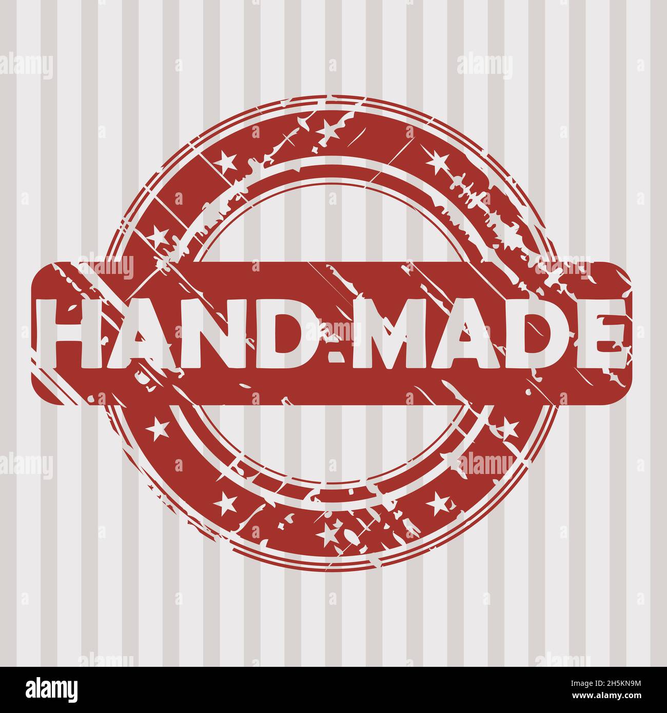 Vintage round red grunge Stock Vector Images - Alamy