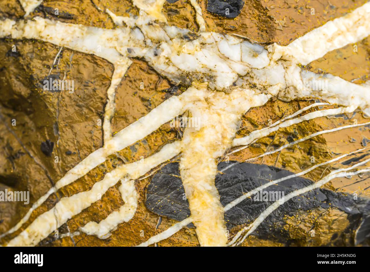 Close up of a sample of quartz Stock Photo - Alamy
