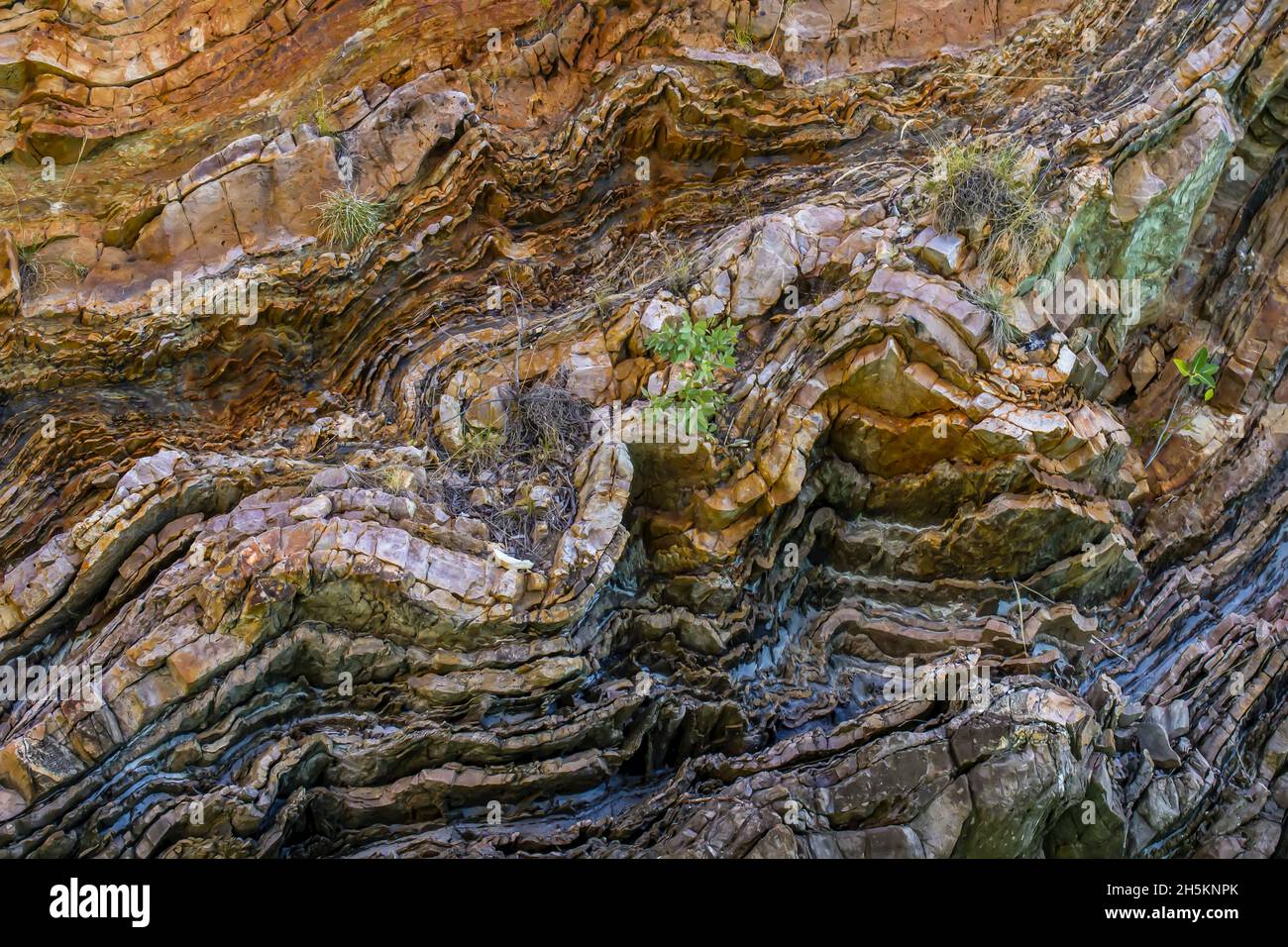 Sandstone rock Formations near Nares Point in the Kimberley Region of ...