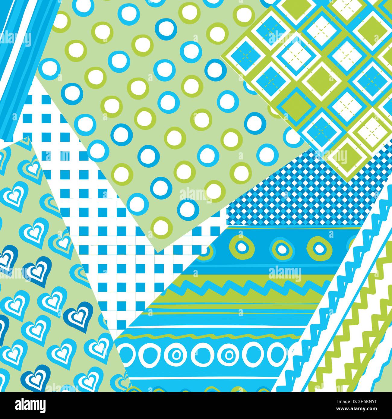 Patchwork cover for baby boy Stock Vector Image & Art - Alamy