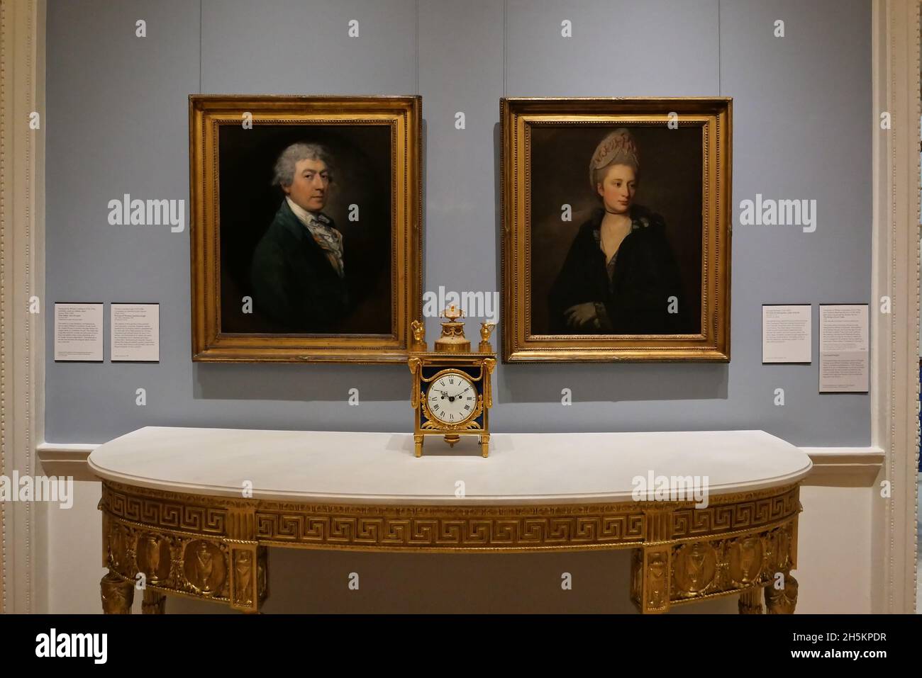 Visitors to the Gallery in Somerset House , which has been closed since ...