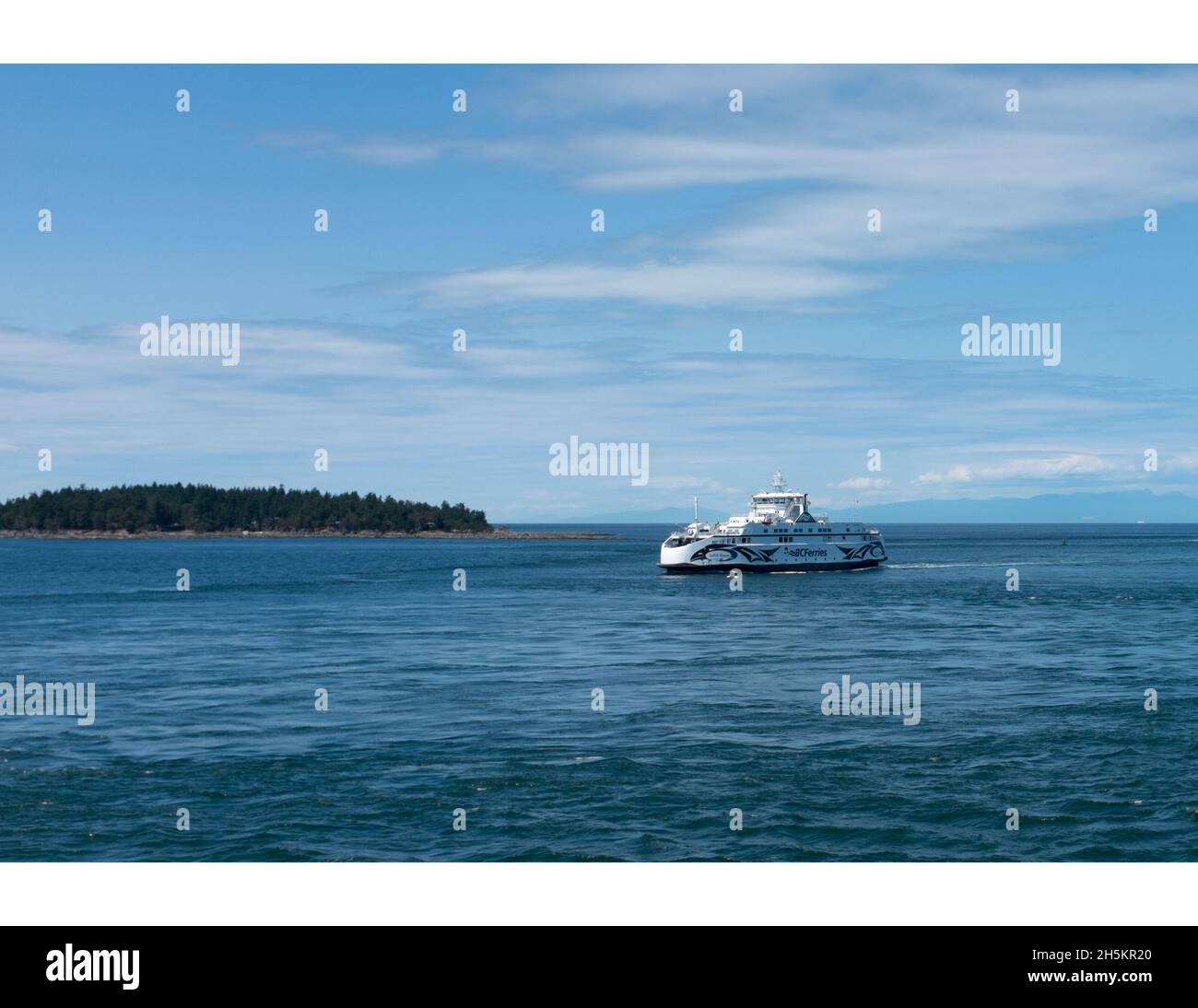 The Salish Raven heads to the Gulf Islands. The Salish Class ferries ...