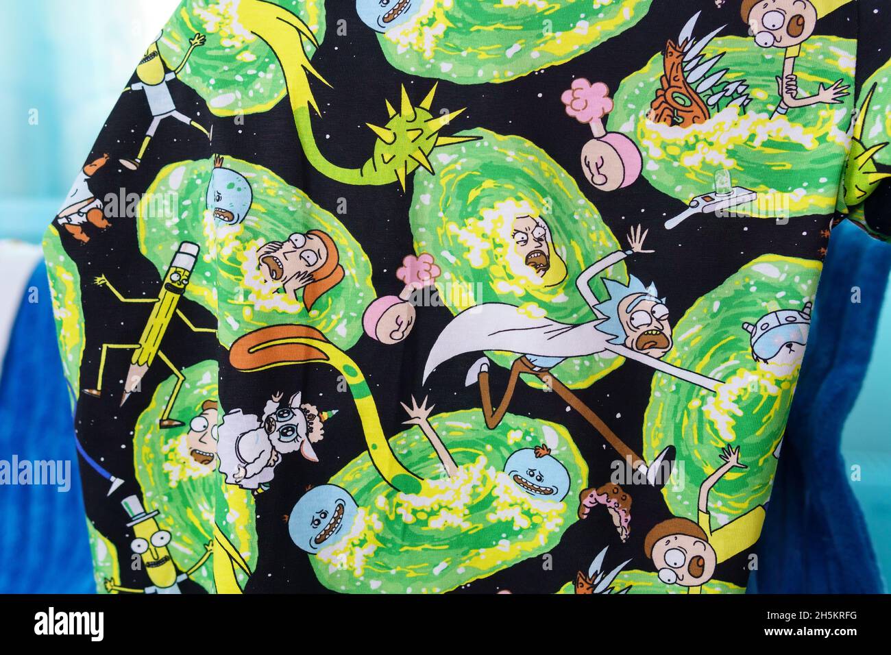 Rick and morty cartoon hi-res stock photography and images - Alamy