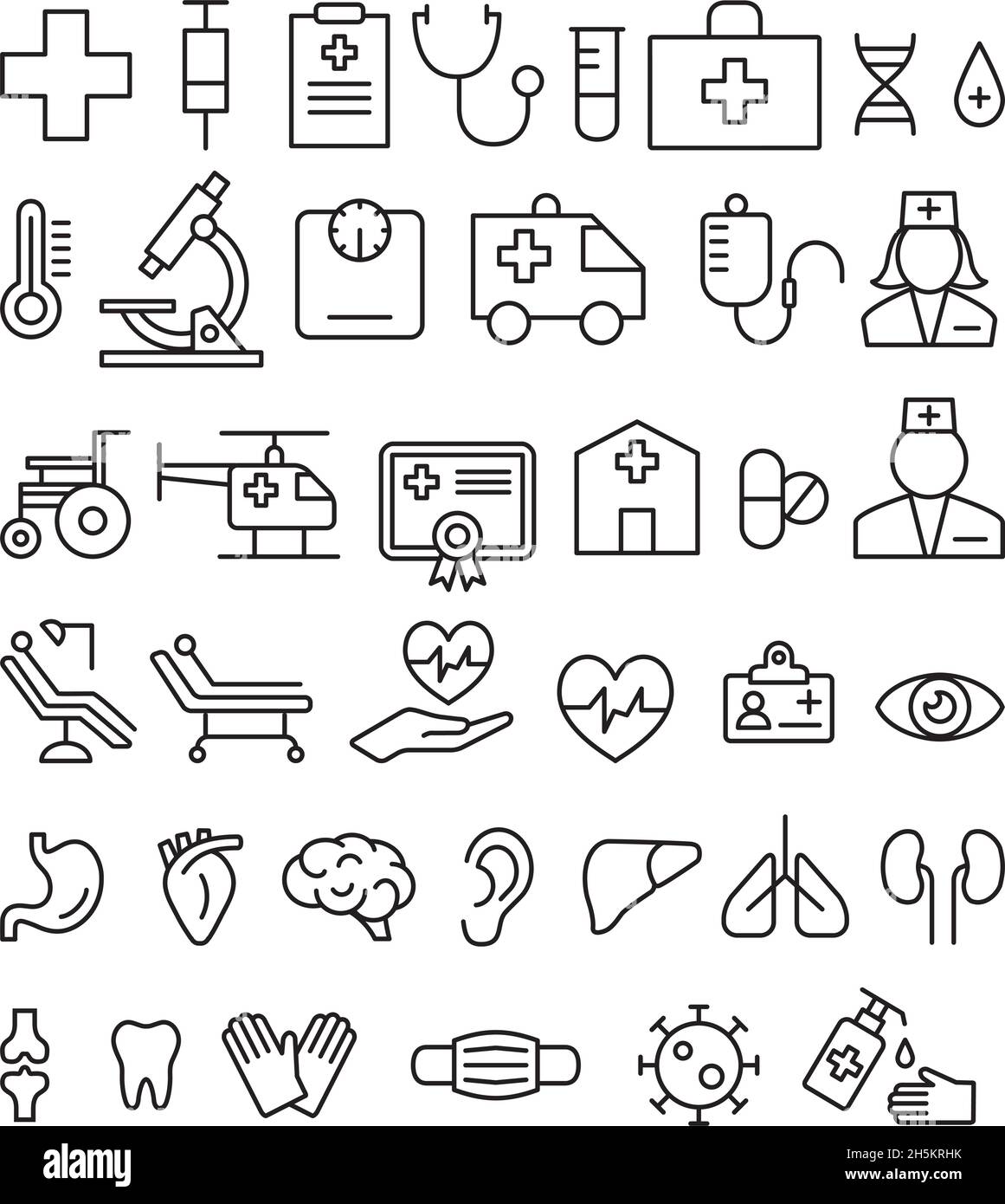 Body outline medical Stock Vector Images - Alamy