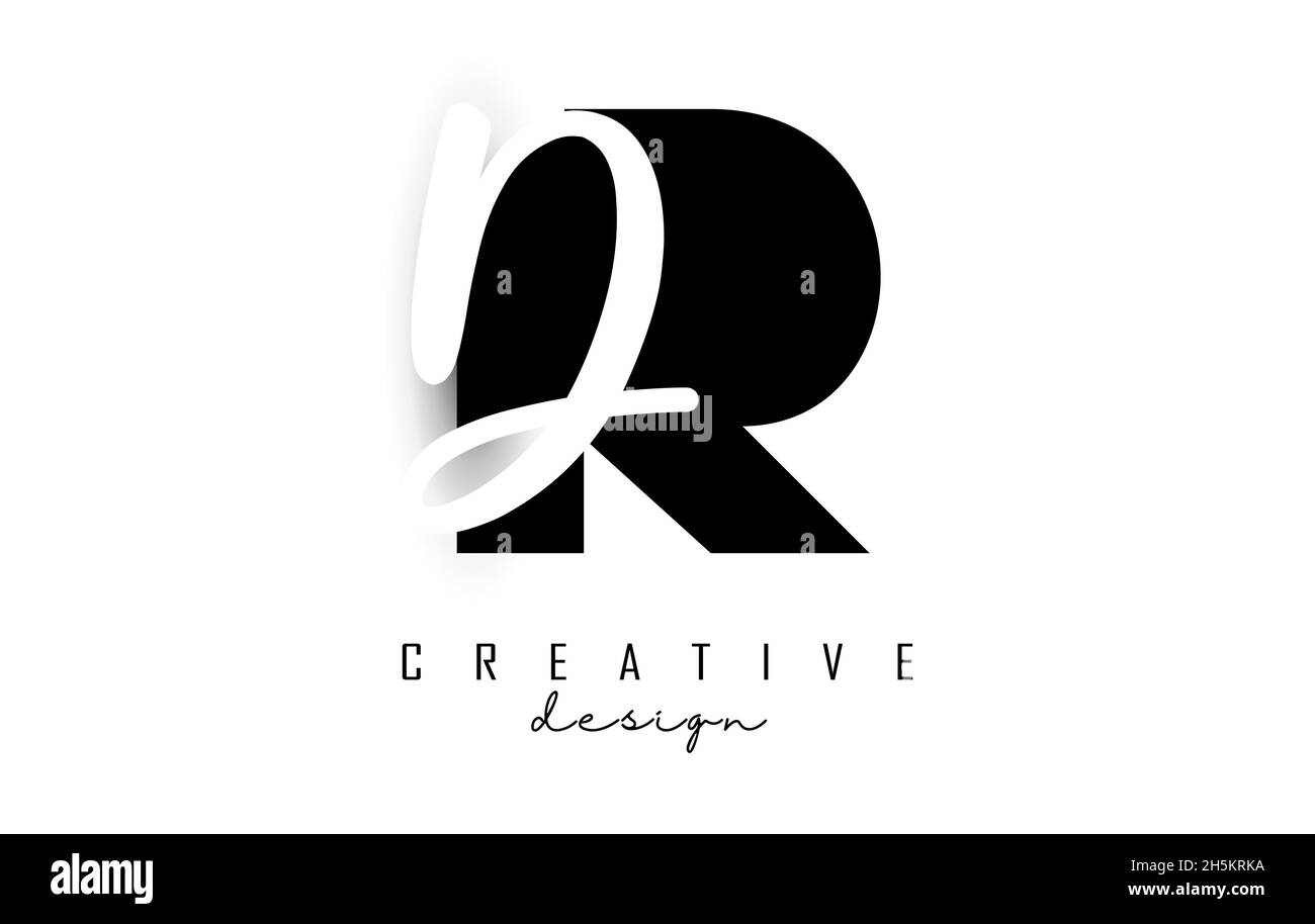 Letters RD logo with a minimalist design. Letters R and D with ...