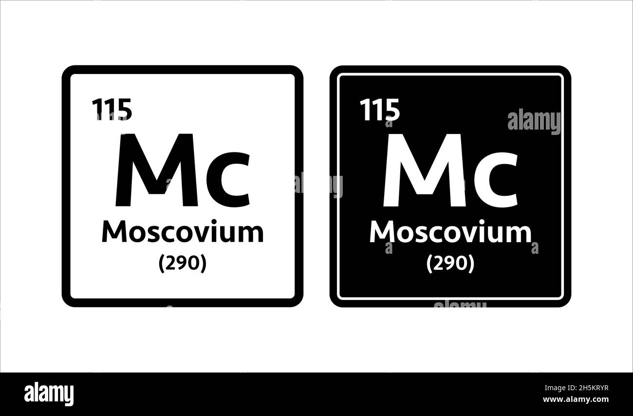 Moscovium hi-res stock photography and images - Alamy