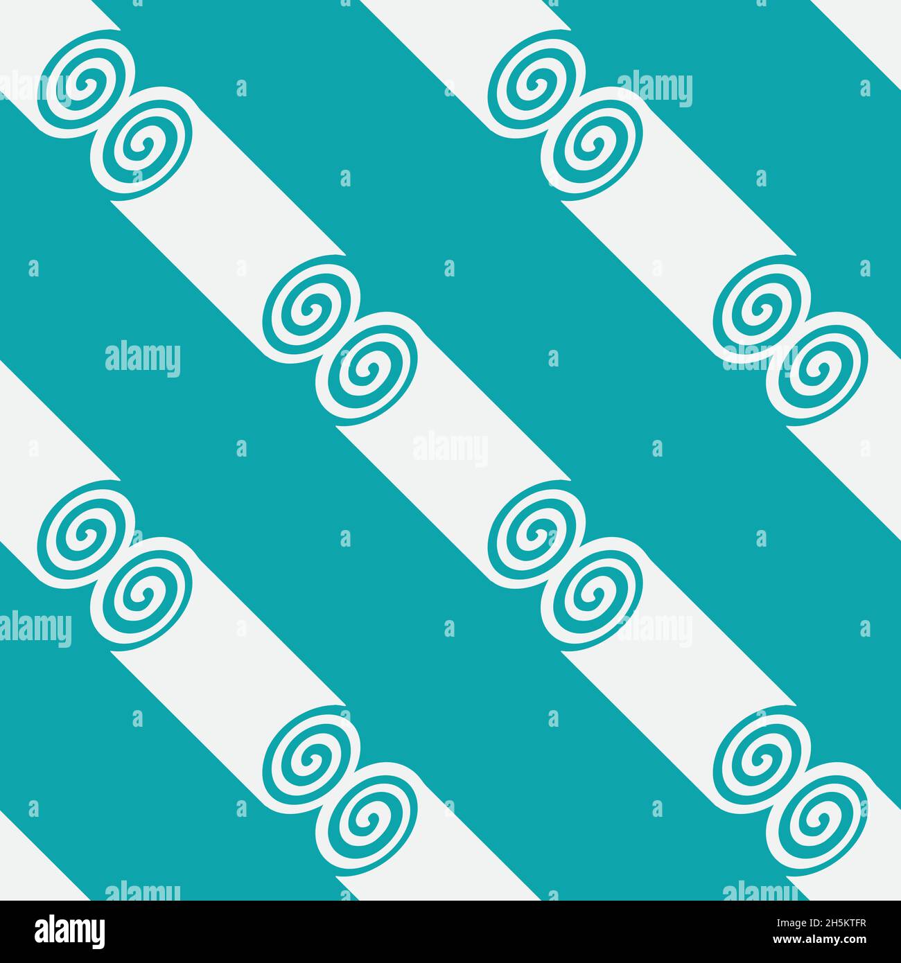 Ancient Greek motif cylinder spiral vector seamless pattern background ...