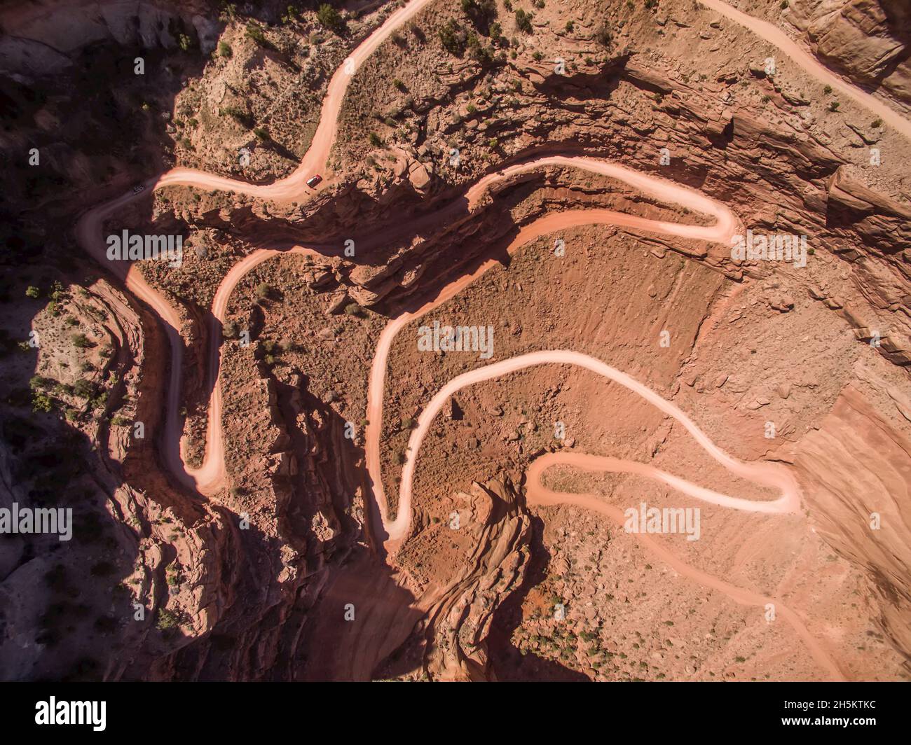 Moab desert aerial hi-res stock photography and images - Alamy
