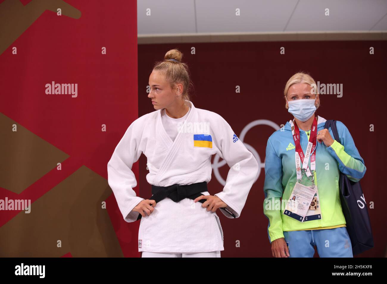 JULY 24th, 2021 - TOKYO, JAPAN: Daria BILODID of Ukraine ahead of the ...