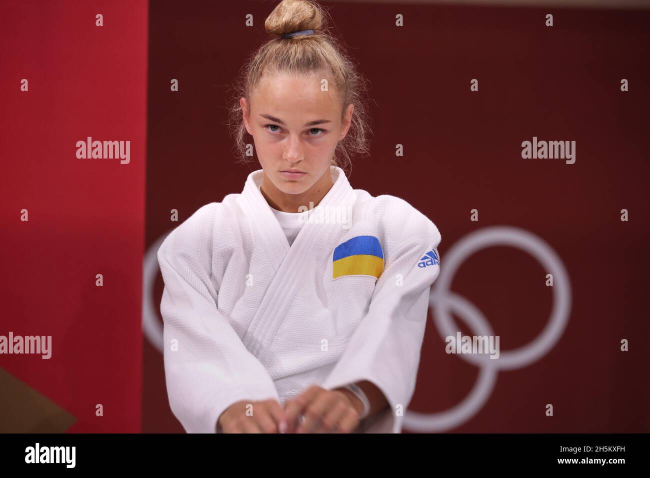 JULY 24th, 2021 - TOKYO, JAPAN: Daria BILODID of Ukraine ahead of the ...