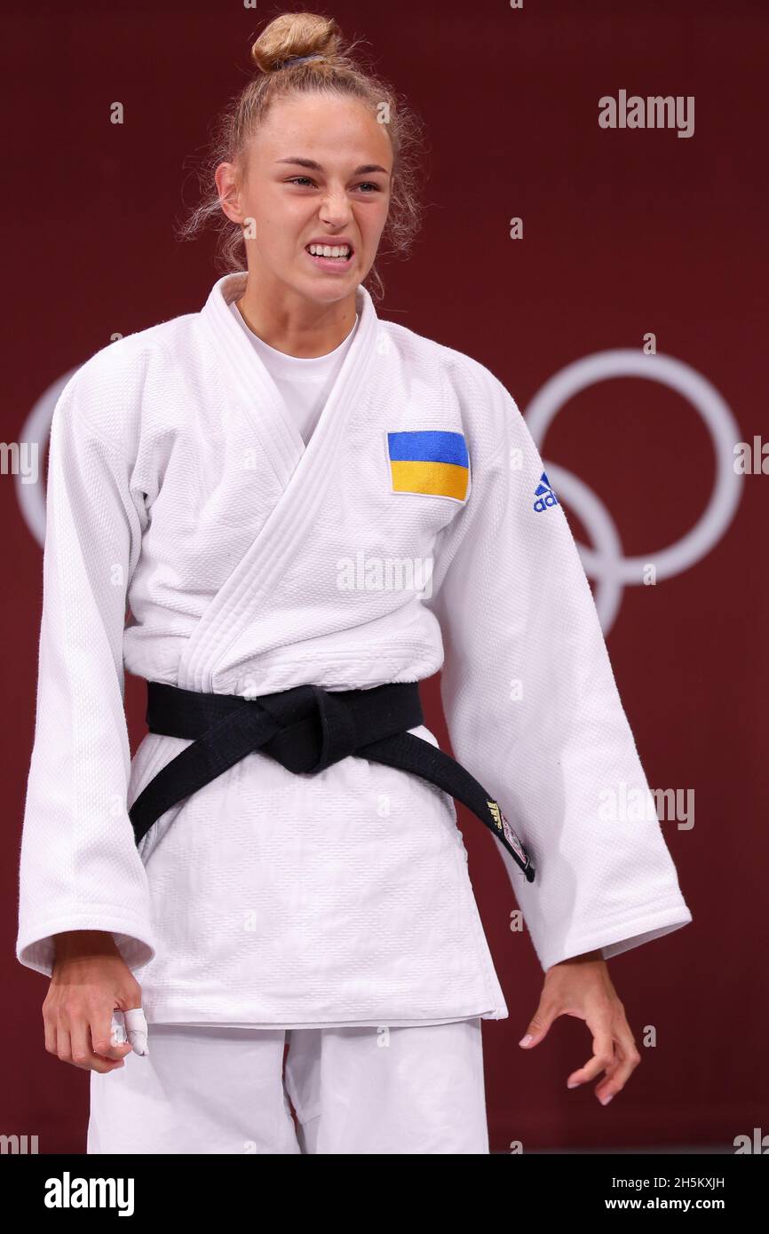 JULY 24th, 2021 - TOKYO, JAPAN: Daria BILODID of Ukraine ahead of the ...