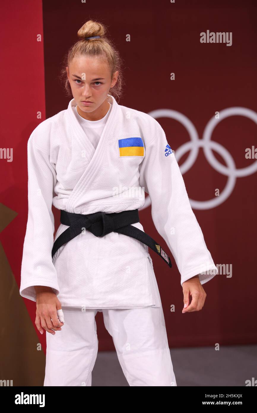 JULY 24th, 2021 - TOKYO, JAPAN: Daria BILODID of Ukraine ahead of the ...