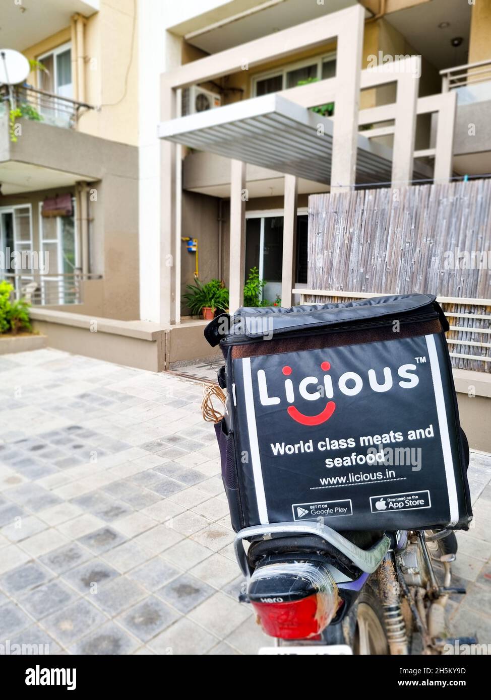 Licious logo hi-res stock photography and images - Alamy