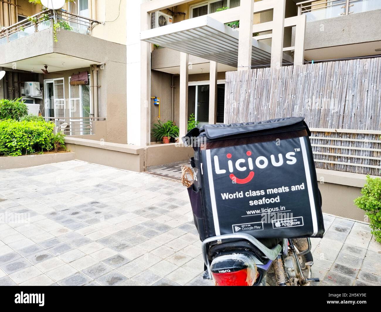 Licious logo hi-res stock photography and images - Alamy