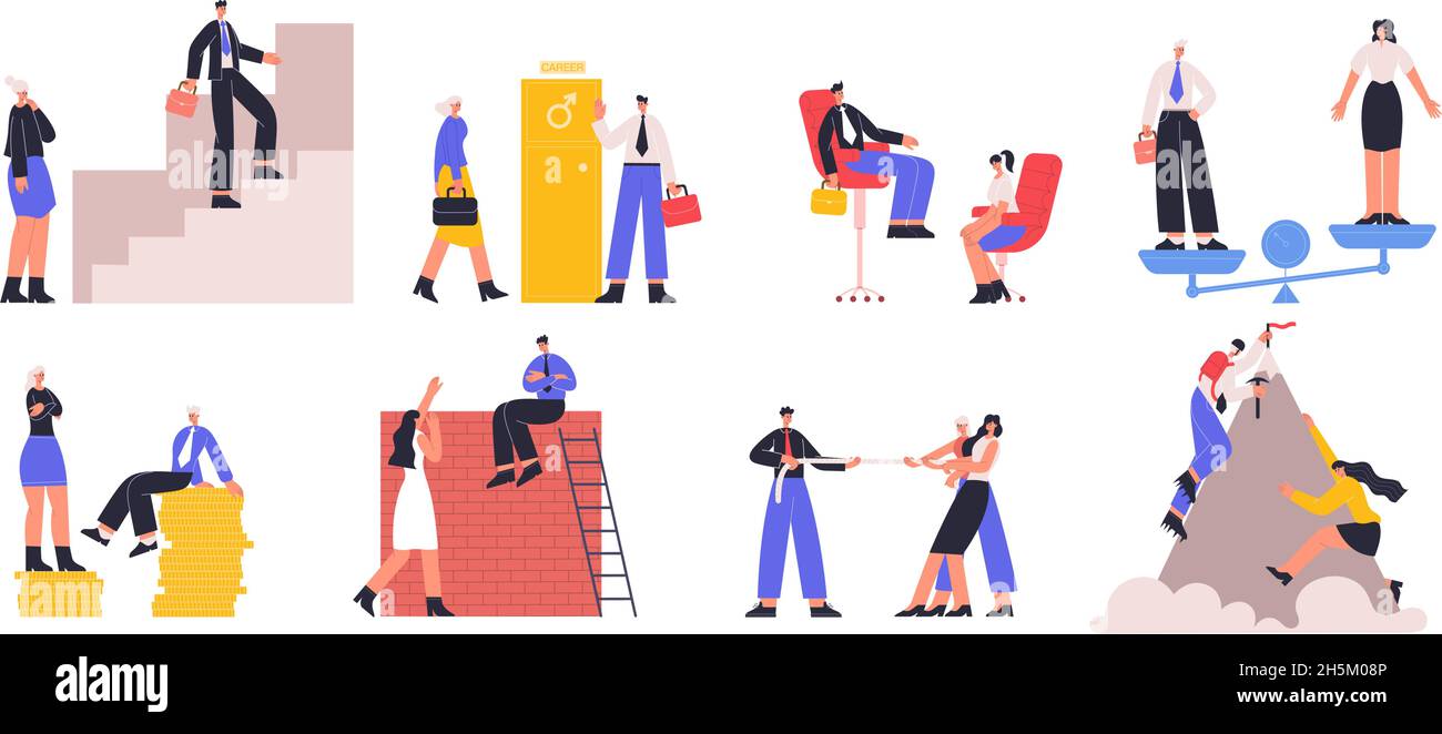 Gender Work Career Inequality Women Discrimination And Inequality