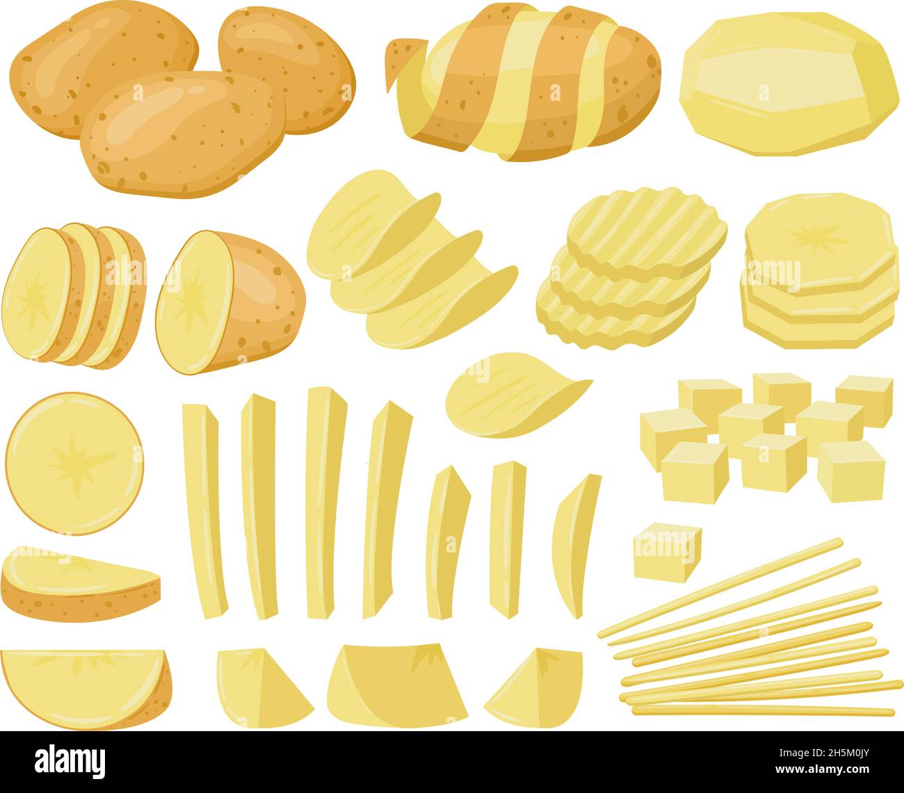 Potato cartoon hi-res stock photography and images - Alamy