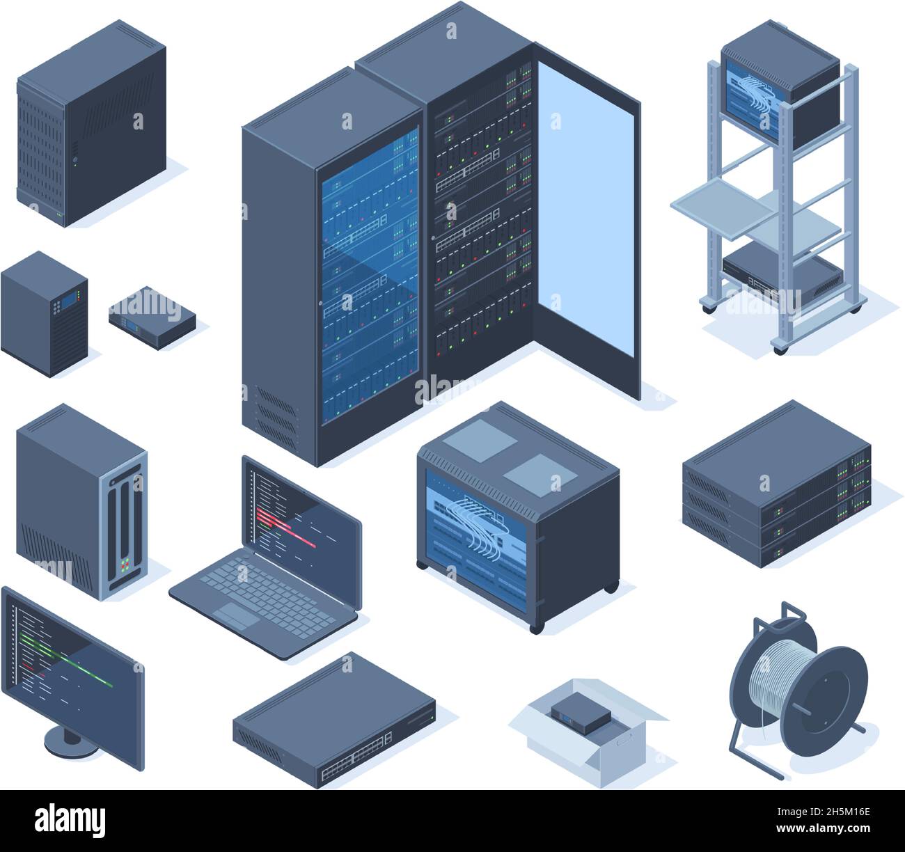 Data collection and processing system hi-res stock photography and ...