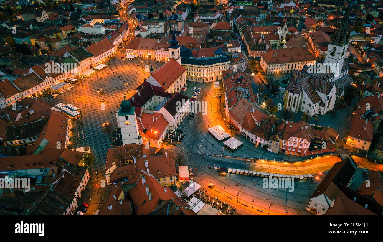 Aerial View Sibiu High Resolution Stock Photography and Images - Alamy