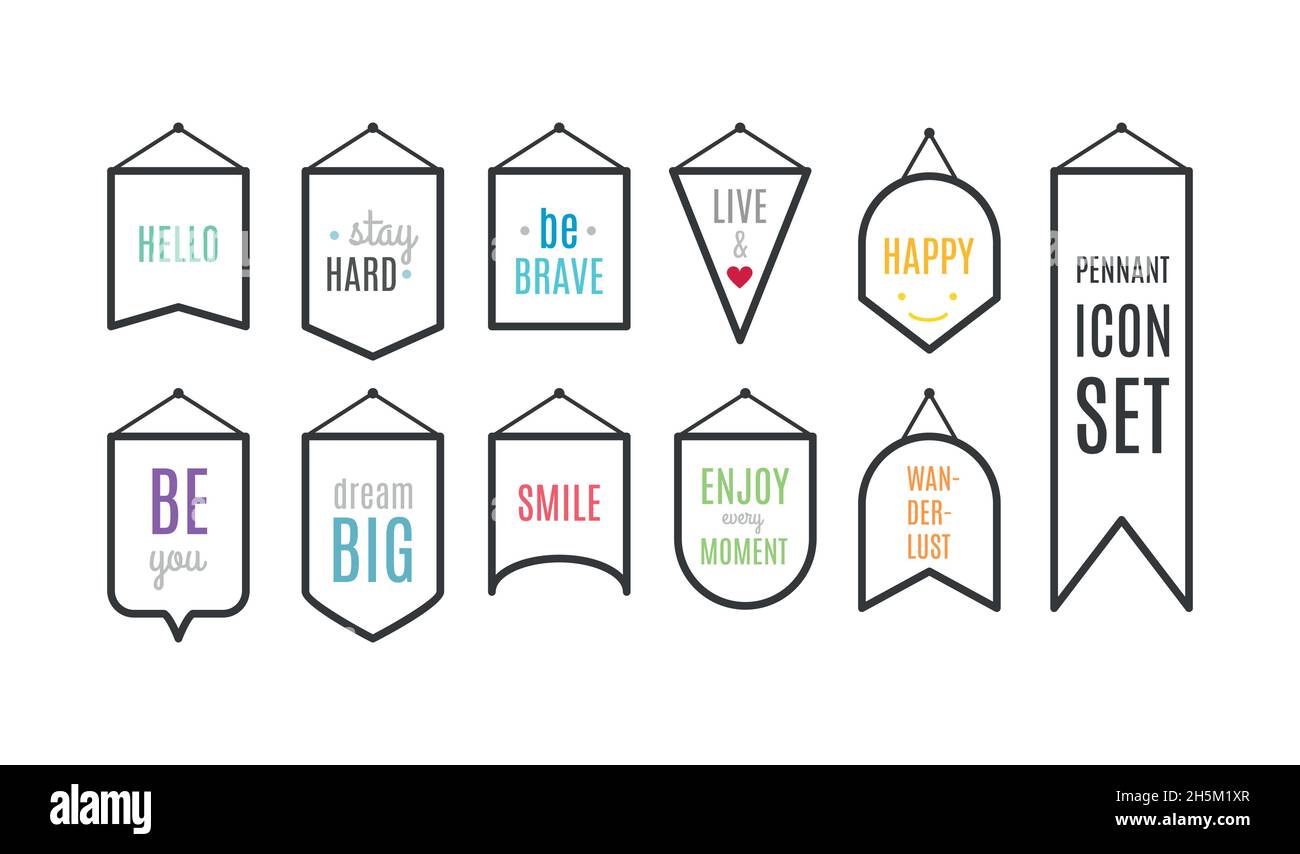 Success Motivational Inspirational Quotes Set Stock Vector Images - Alamy