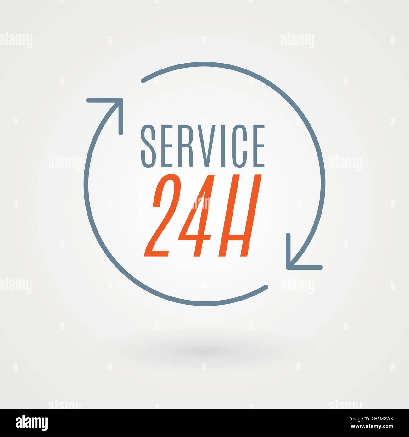 "24 hours" icon. Concept of 24/7, open 24 hours, customer service ...