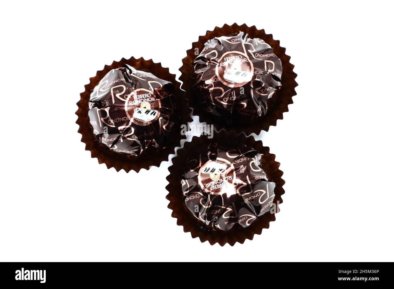 FERRERO RONDNOIR premium dark chocolate Stock Photo - Alamy
