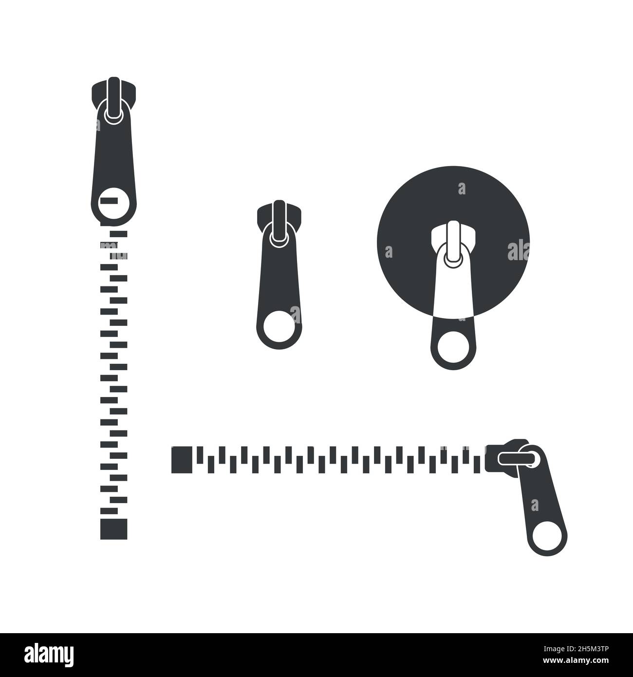 Closed Zipper Vector