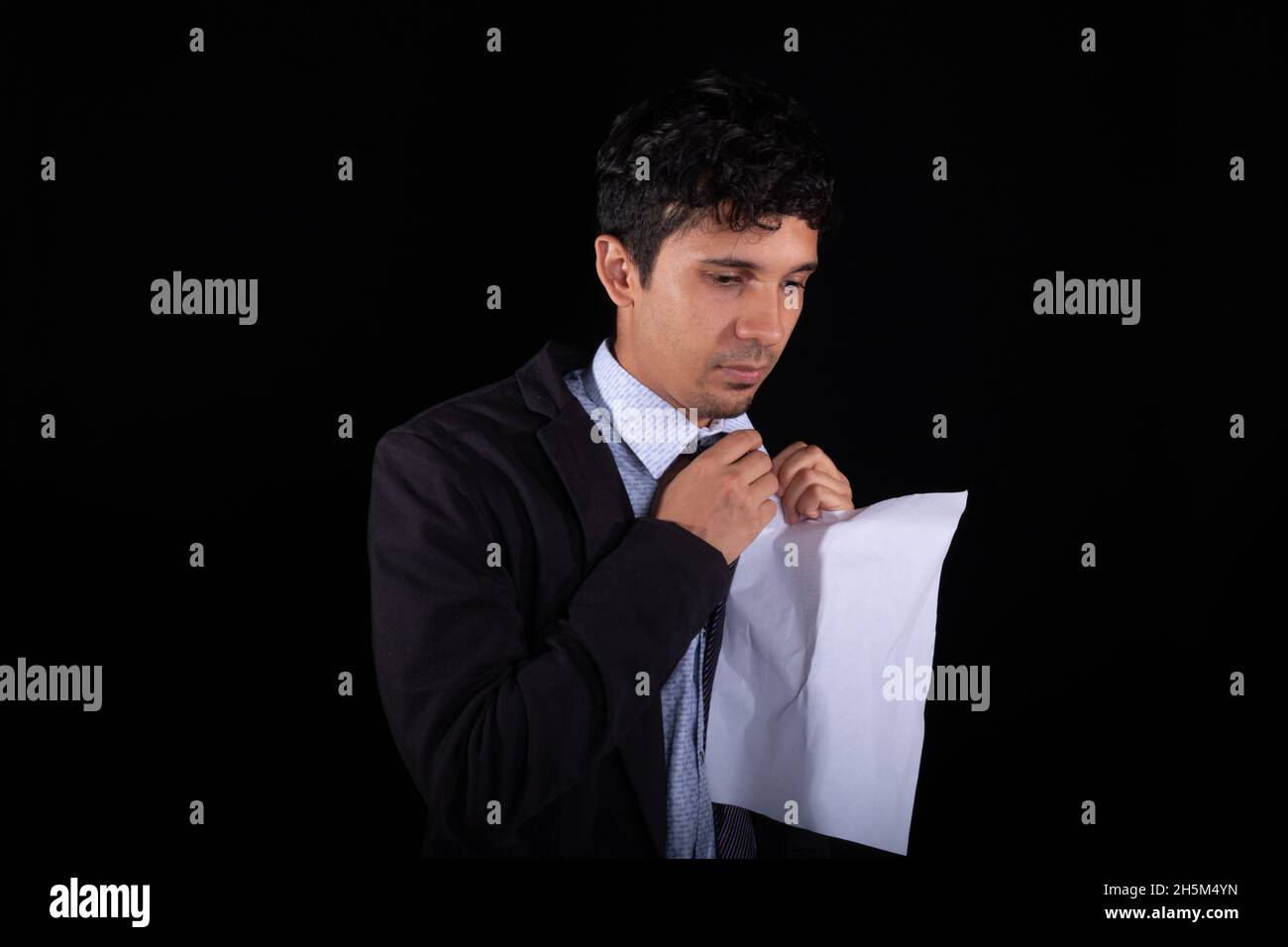 Depressed person messy hi-res stock photography and images - Alamy