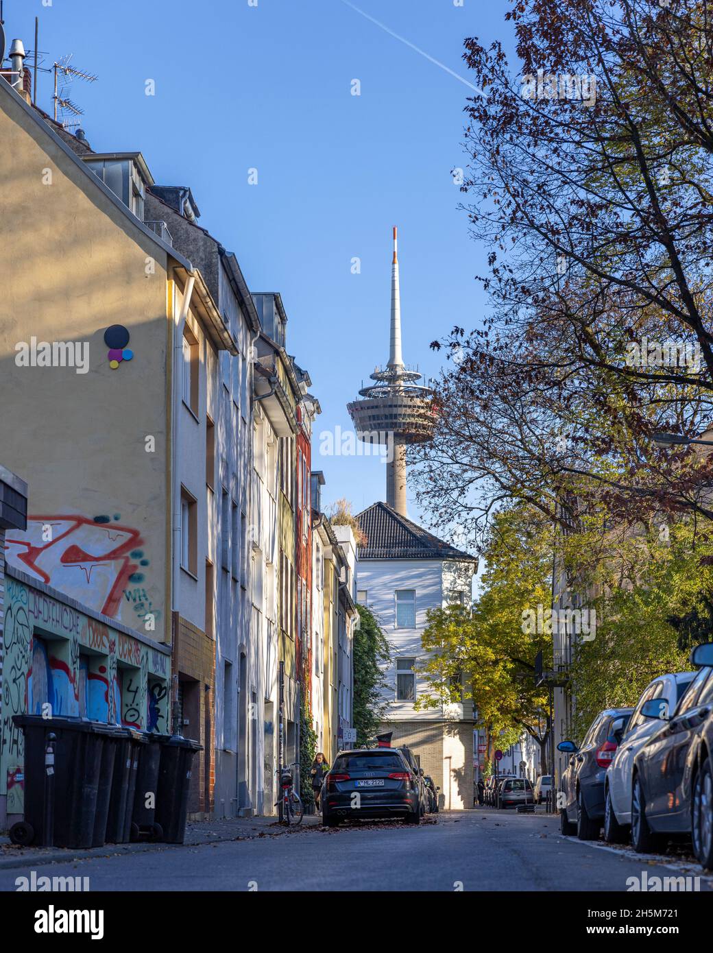 Telekom buildings in Cologne are a dominant landmark in northern city ...