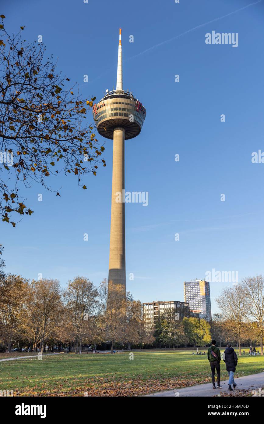 Telekom buildings in Cologne are a dominant landmark in northern city ...