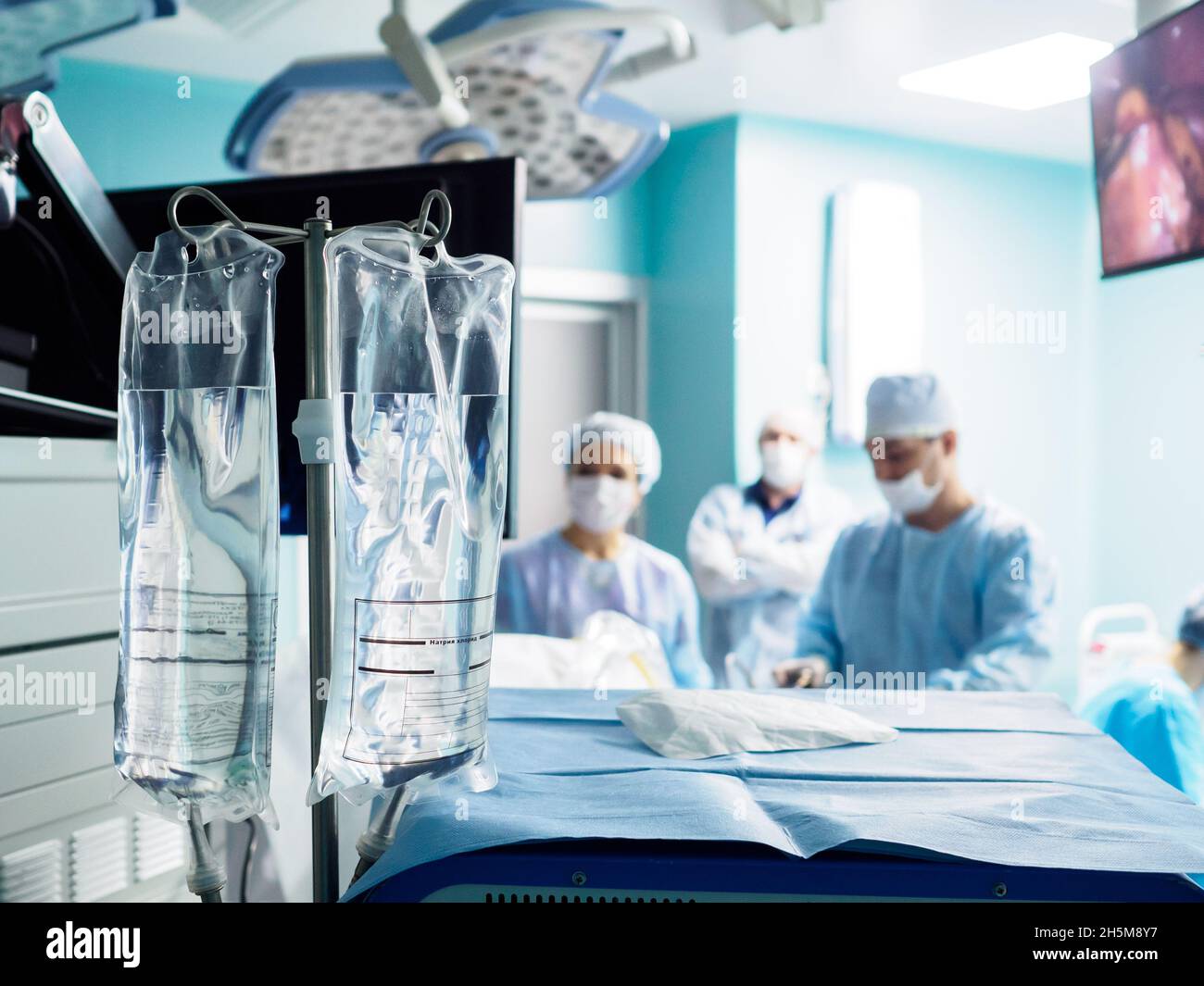 Sodium chloride injection bag hi-res stock photography and images - Alamy