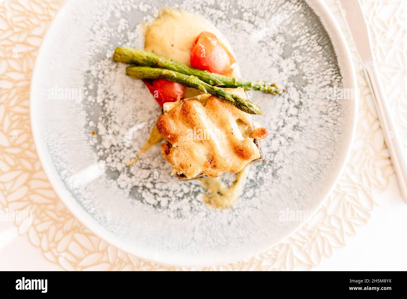 Exquisite luxurious food dishes for rich and wealthy people Stock Photo ...