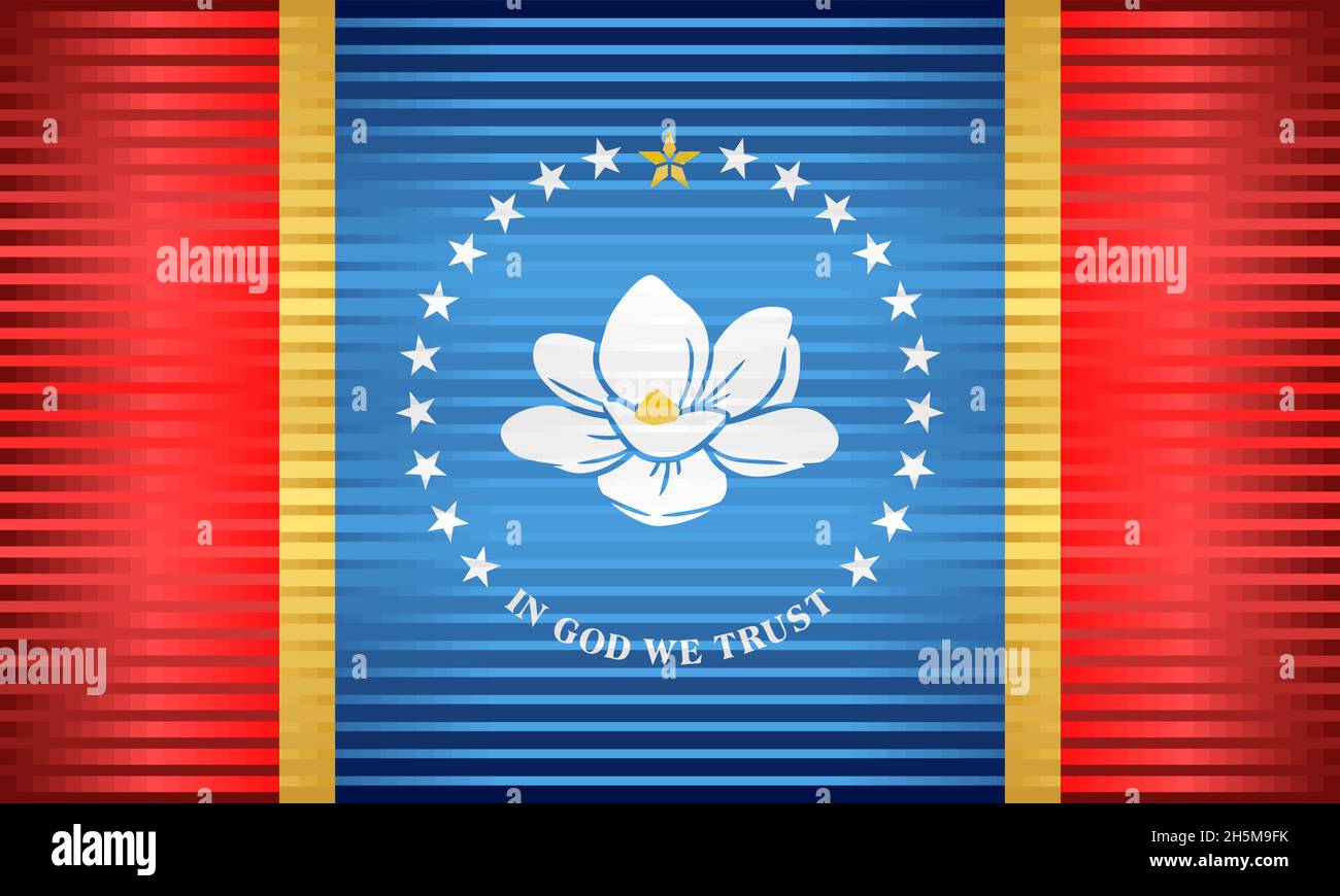 The "In God We Trust" flag, Magnolia Flag, Shiny Grunge New Flag of ...