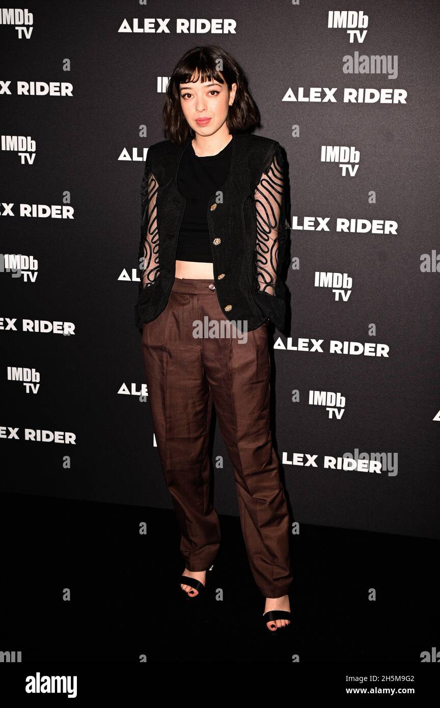 London, UK. 10th Nov, 2021. Marli Siu attended the Amazon and IMDb TV ...