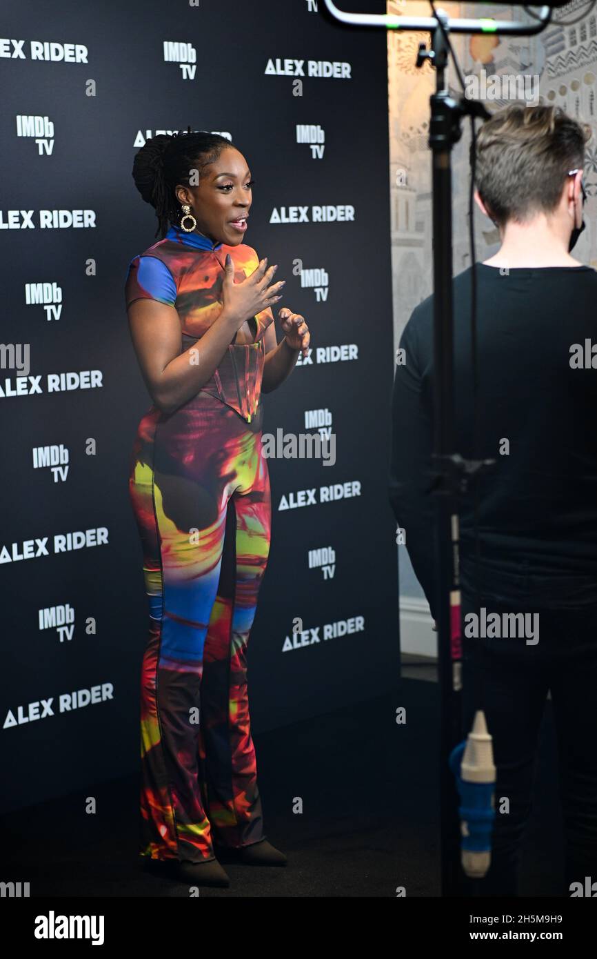 London, UK. 10th Nov, 2021. Ronke Adekoluejo attended the Amazon and ...