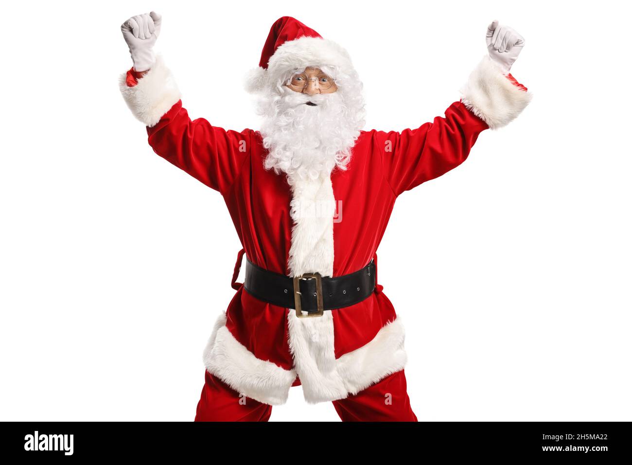 Cheering santa claus hi-res stock photography and images - Alamy
