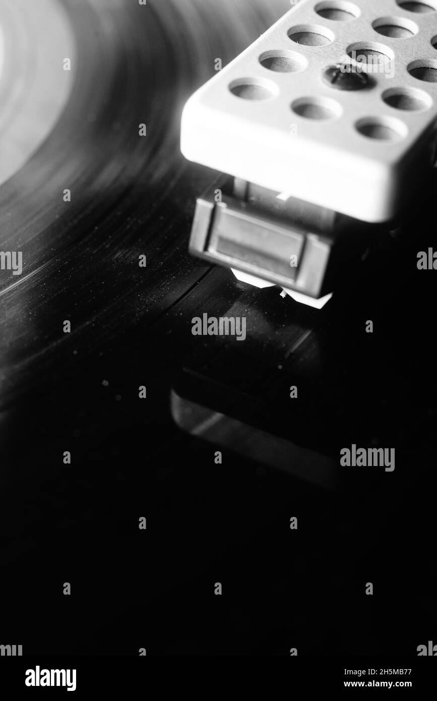 Vintage retro record player music album cover deign for dj complilation ...
