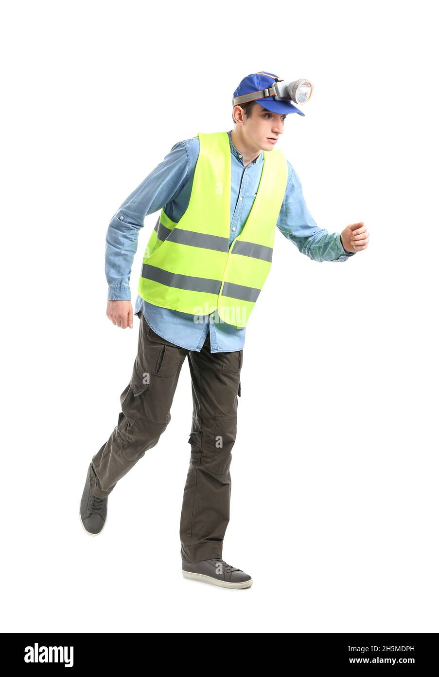 Worker safety vest neon hi-res stock photography and images - Alamy