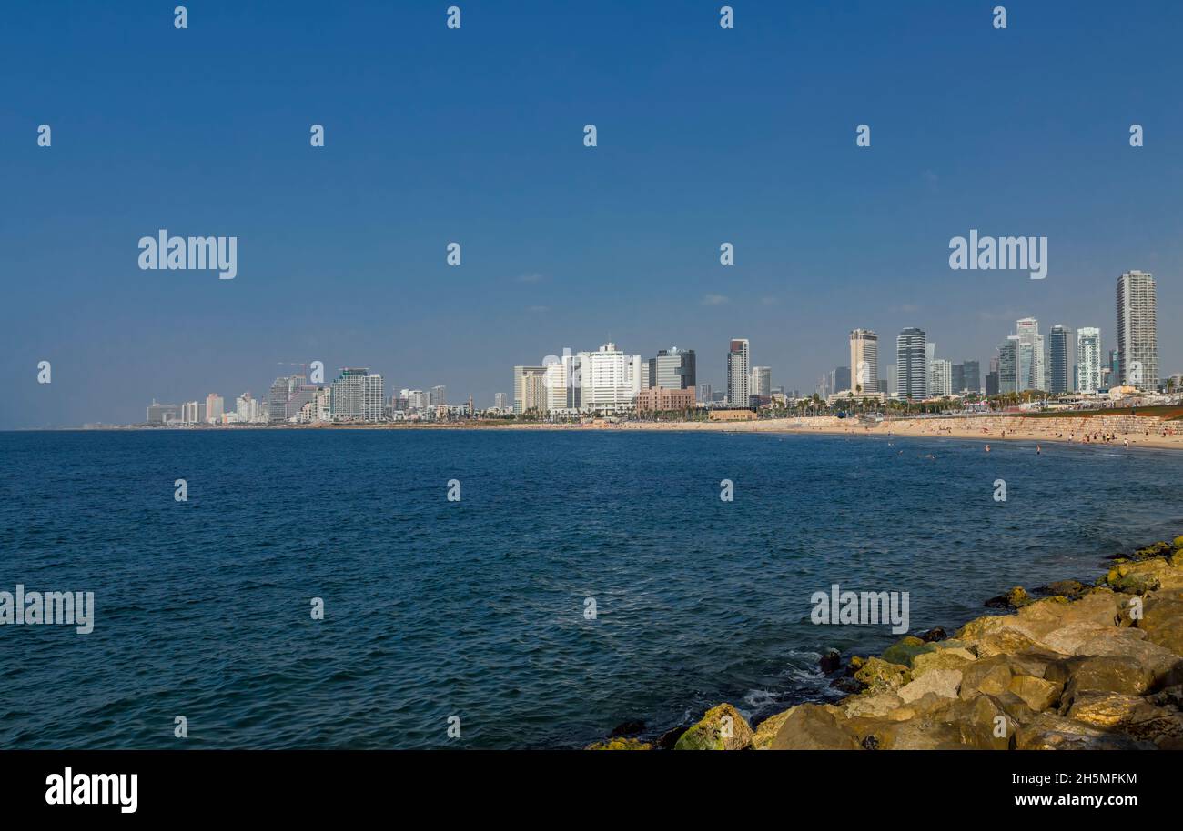 Modern Tel Aviv skyline Israel Stock Photo - Alamy