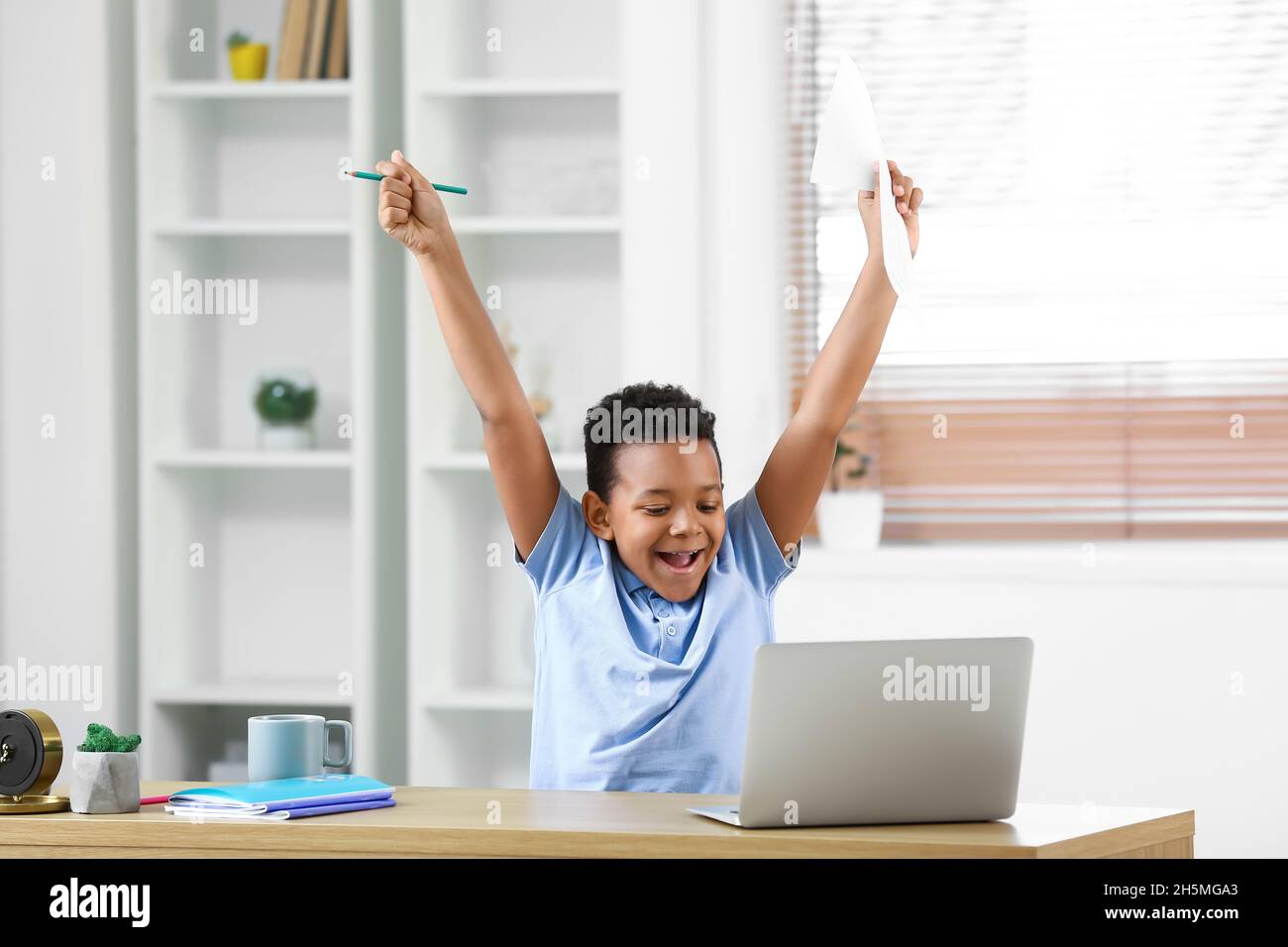 Children study homework after school hi-res stock photography and ...