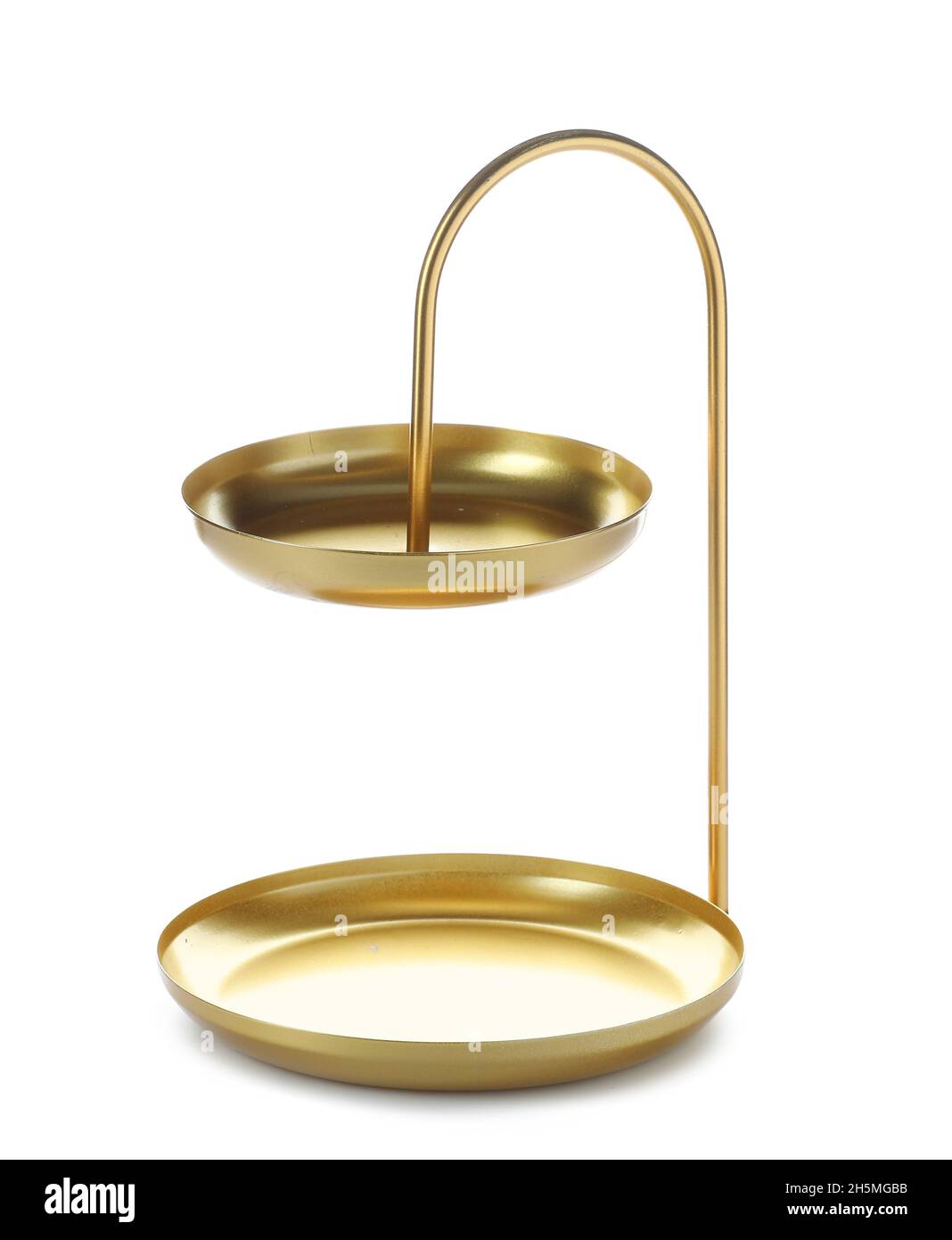 Modern stand on white background Stock Photo - Alamy