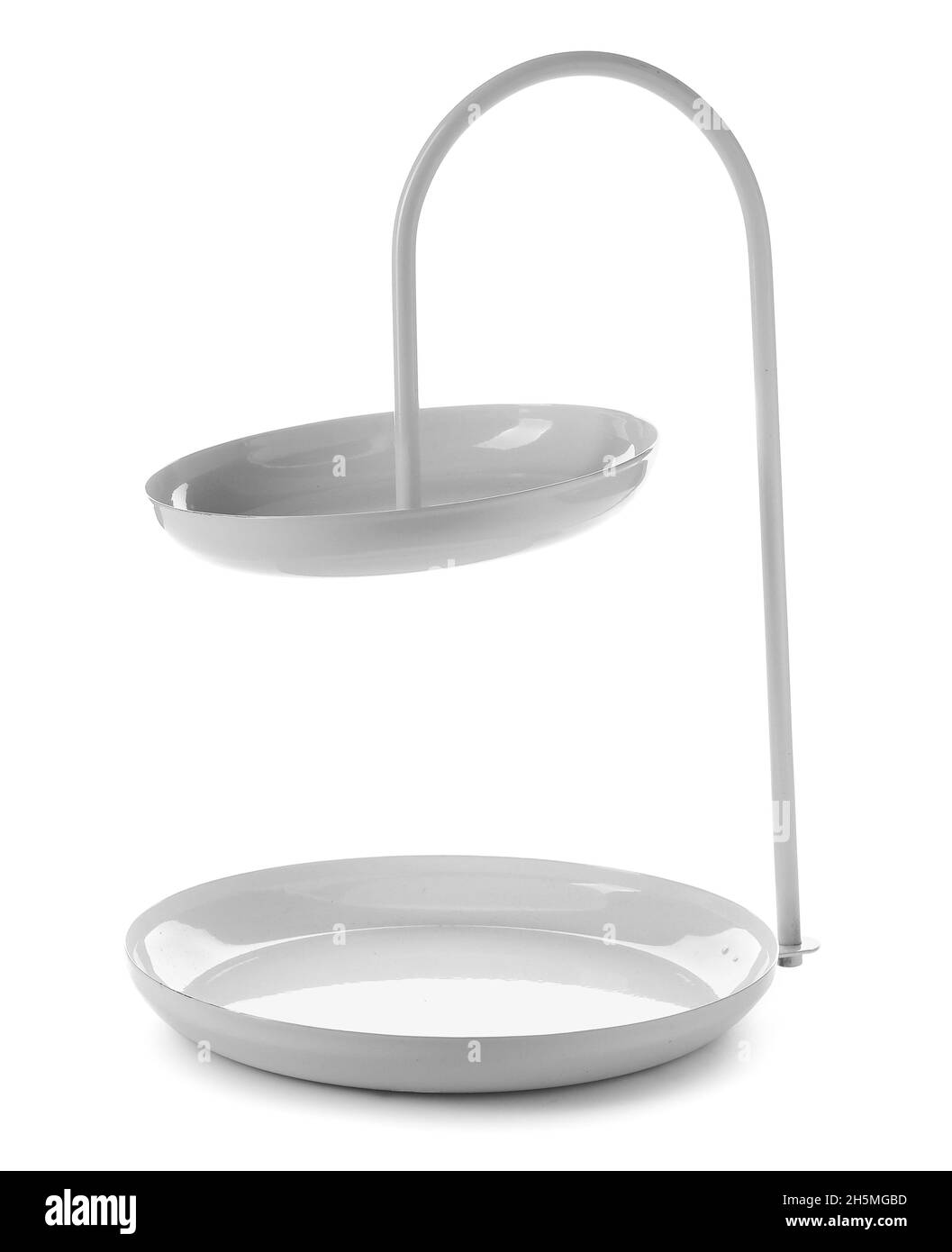 Modern stand on white background Stock Photo - Alamy