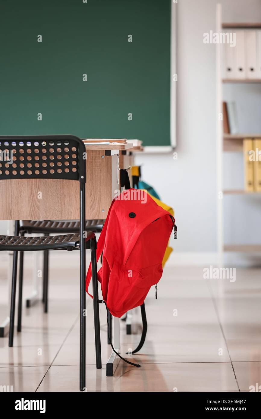 Interior of classroom prepared for lesson Stock Photo - Alamy