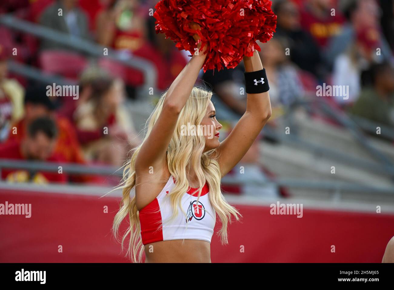 Utah utes cheerleaders hi-res stock photography and images - Alamy
